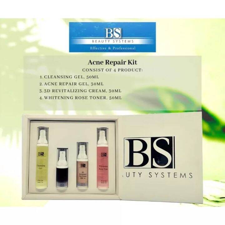BS System BS Acne Repair Kit | Lazada