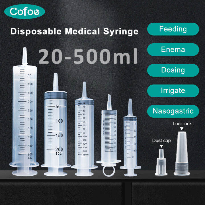 Cofoe Disposable Medical Syringing Pump 20/60/100/150/200/300/500ml ...