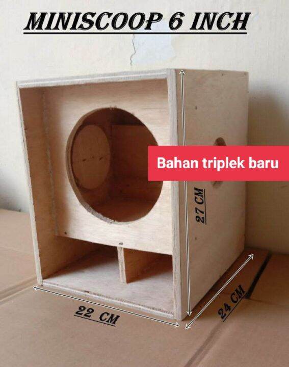 box speaker miniscoop 6 inch singgel 50k | Lazada Indonesia