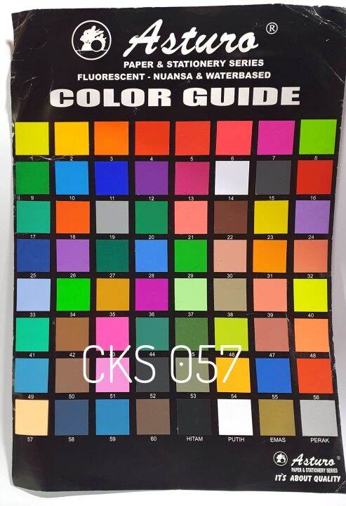 Karton Asturo / Paper Asturo 40cm x 60cm ORIGINAL | Lazada Indonesia