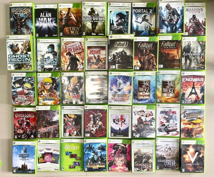 แผ่นเกมส์ xbox360 แท้ original Ntsc-J Japan สำหรับเครื่องเล่นแผ่นแท้โซน ...