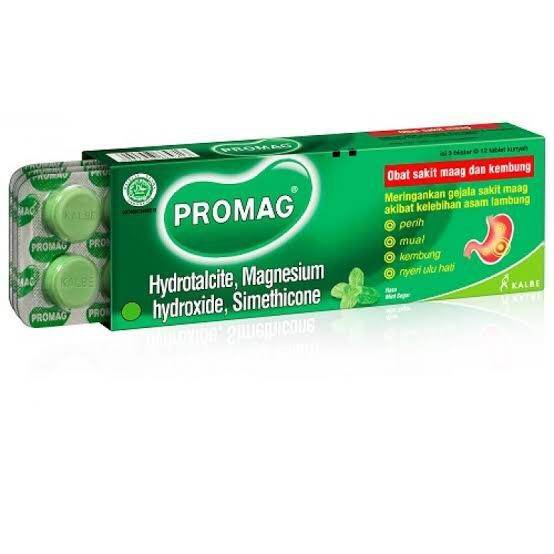 promag tablet isi 30 tablet per box | Lazada Indonesia