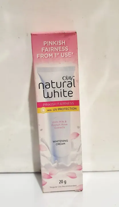 OLAY.NATURAL.WHITE PINKISH FAIRNESS.CREAM 20G | Lazada PH
