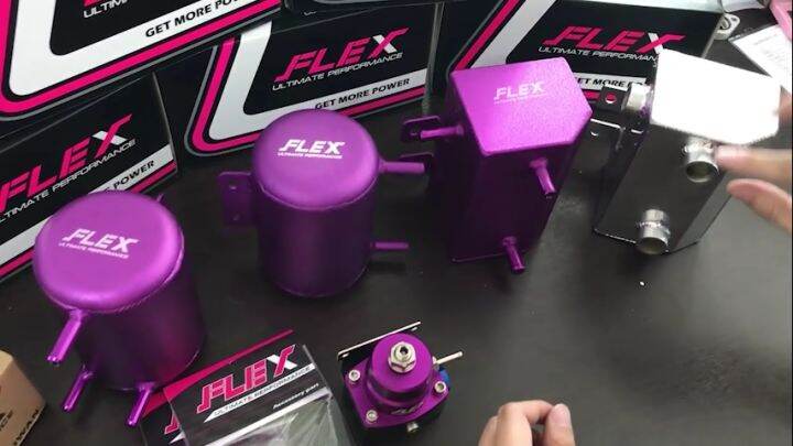 [SALE] ถัง A FLEX แบบกลม แบบเหลี่ยม แบบเสียบ สีเงินเเละสีม่วง | Lazada ...