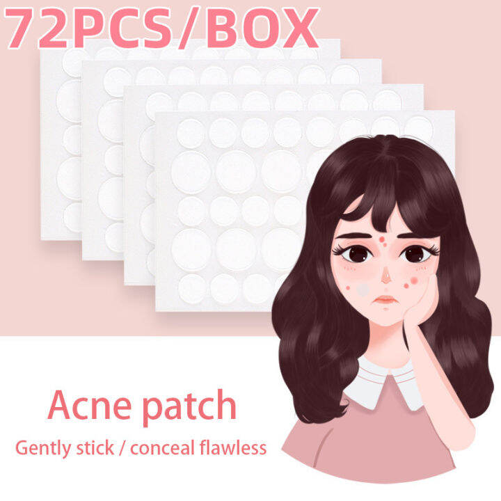 72PCS/BOX Salicylic Acne Pimple Patch Waterproof Acne Remover ...