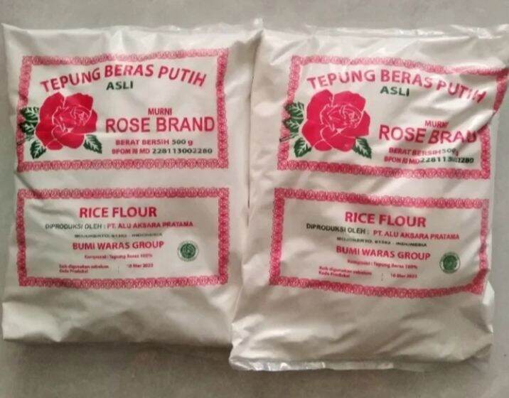 TEPUNG BERAS PUTIH ROSE BRAND 500g | Lazada Indonesia