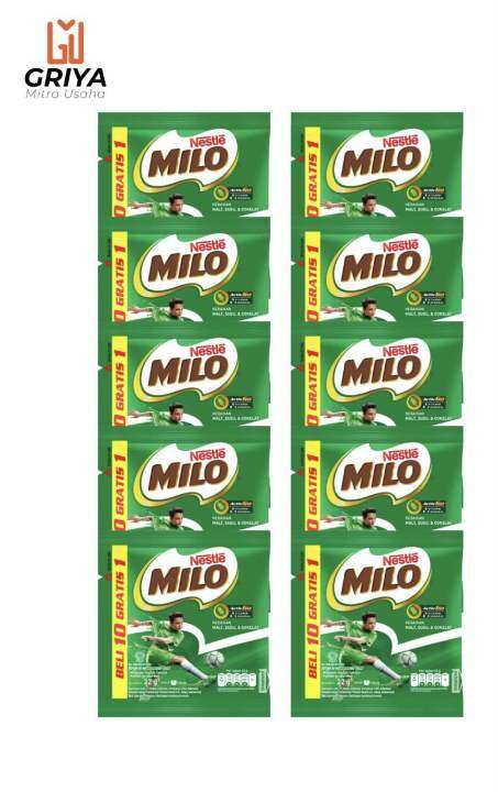 Milo ACTIV-GO Sachet isi 10 Pcs | Lazada Indonesia