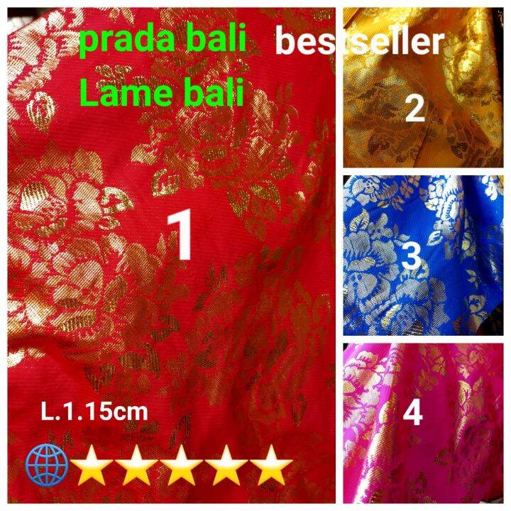 kain prada bali atau Lame bali prada | Lazada Indonesia