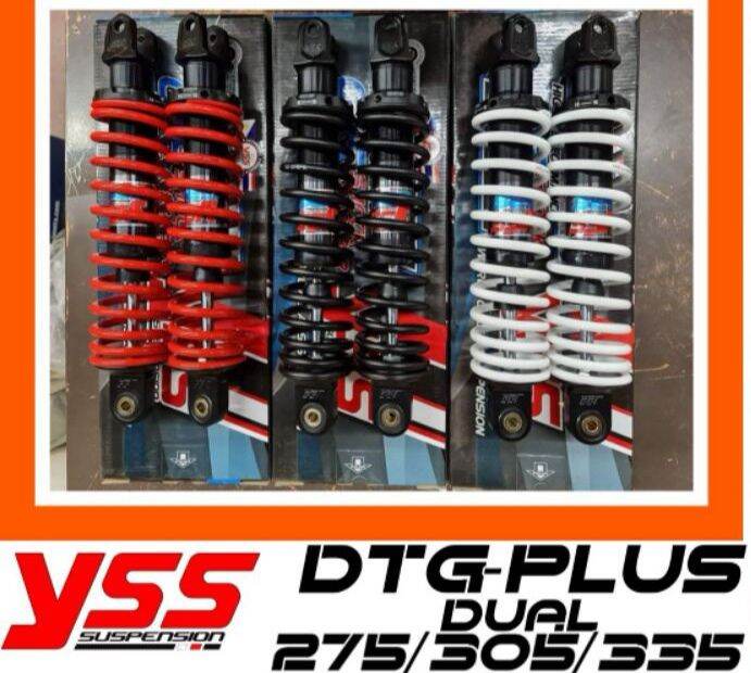 YSS DTG-Plus 275mm/305mm/335mm for nmax v1 and v2, aerox, nouvo | Lazada PH