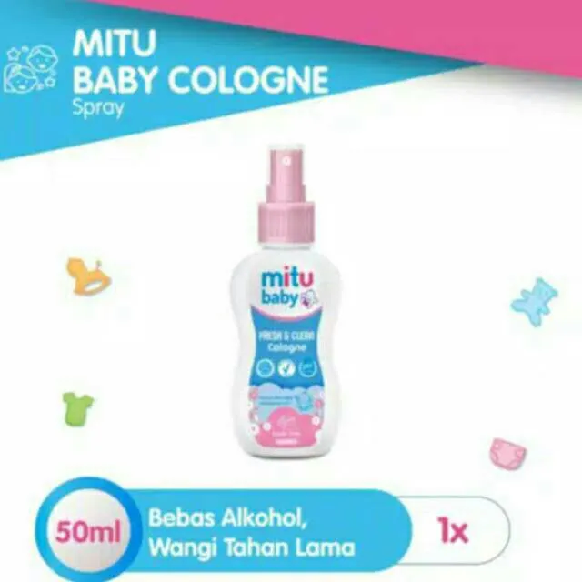 Mitu Baby Cologne 50ml ALL Varian Original | Lazada Indonesia