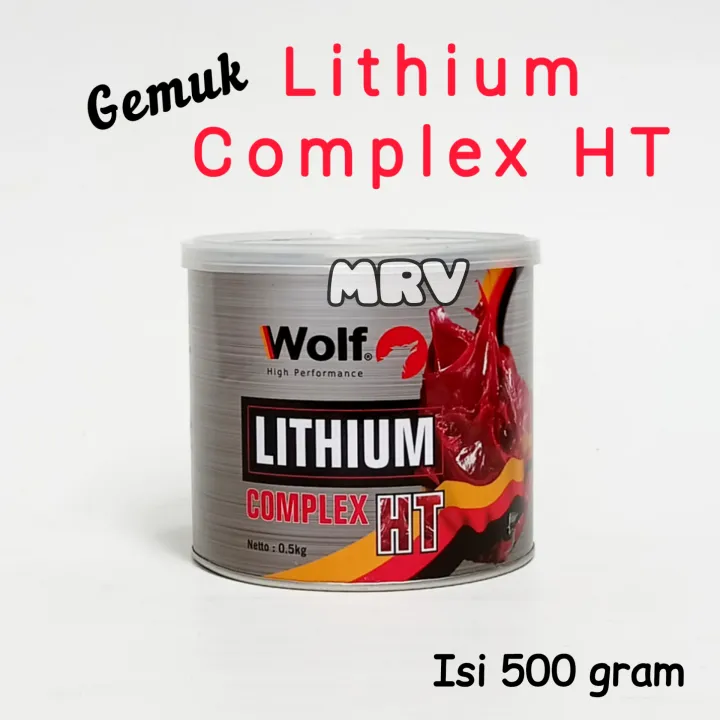 GEMUK WOLF LITHIUM COMPLEX HT GREASE 500 gram | Lazada Indonesia