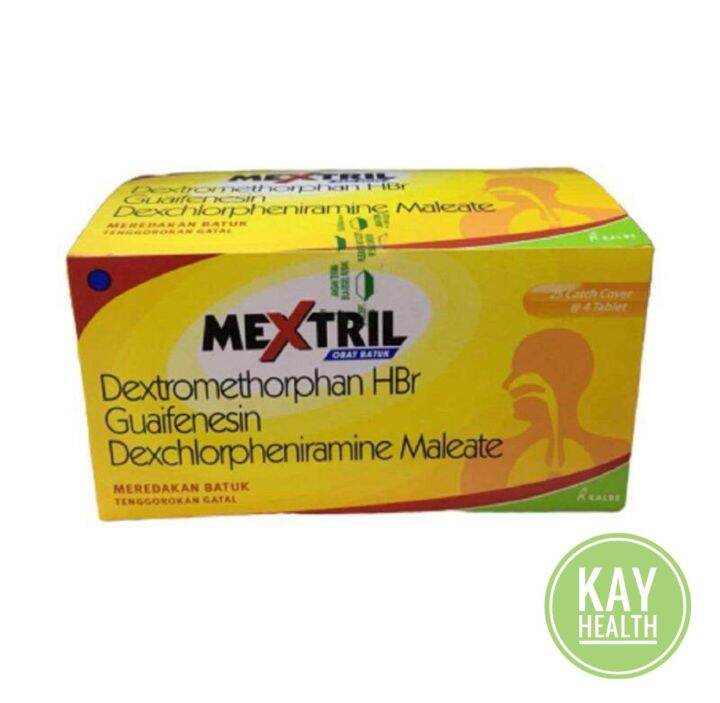 Mextril Tablet 1 Box isi 25strip Original Asli | Lazada Indonesia