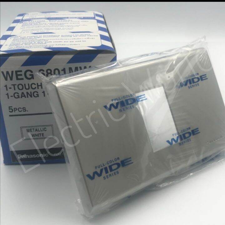 Panasonic หน้ากากพลาสติก (สำหรับ1อุปกรณ์) เรฟีน่า WEG 6801-XX | Lazada ...