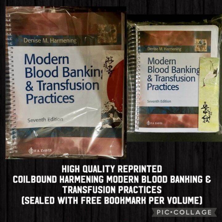 Modern Blood Banking & Transfusion Practices 7th Ed Medtech Textbook ...