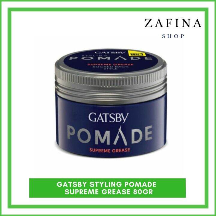 GATSBY Styling Pomade Supreme Grease 80 gr | Lazada Indonesia