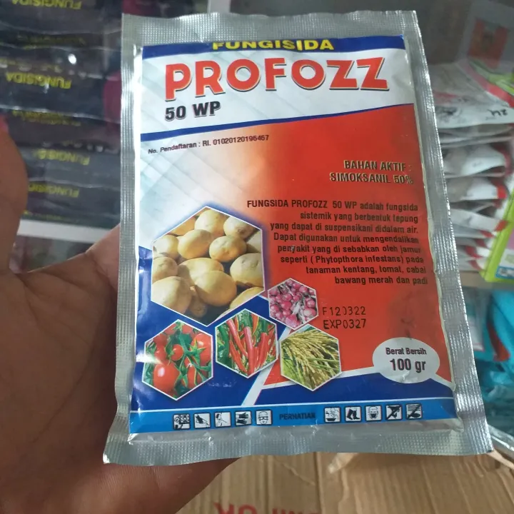 PROFOZZ 50WP 100 gram Fungisida Sistemik dan kontak Bahan aktif ...