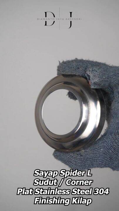 Cover Plendes Handrailing Pipa Bulat 2 Inch Stainless Steel 304 (Topi ...