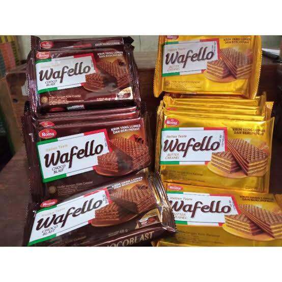 Roma Waffer Wafello 48gr (1 Pack 10 Pcs) | Lazada Indonesia