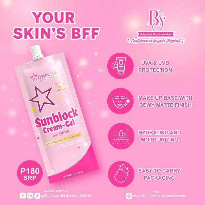 Brightest Sunblock | Lazada PH