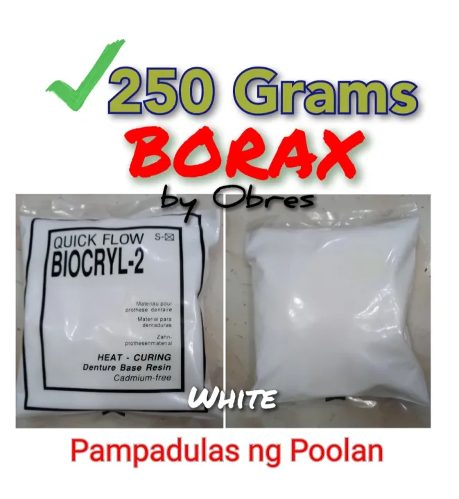 Magic Borax for Pinoy Poolan Dura Biocryl (250 grams) by Obres | Lazada PH