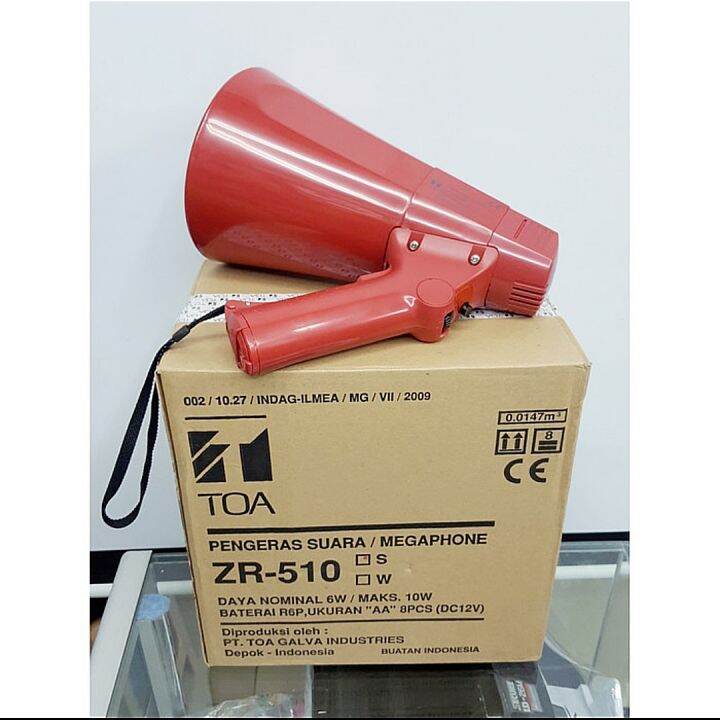 Megaphone Toa ZR 510S Original Sirine | Lazada Indonesia