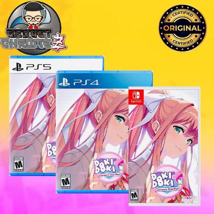 Doki Doki Literature Club Plus: Premium Edition | PS5 / PS4 / Nintendo Switch Game | BRANDNEW ...