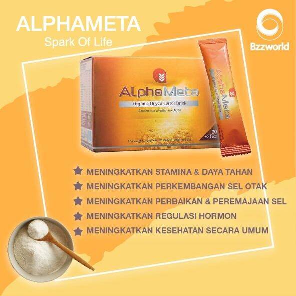 Alphameta Alpha Meta Brown Rice Regenerasi Sel | Lazada Indonesia