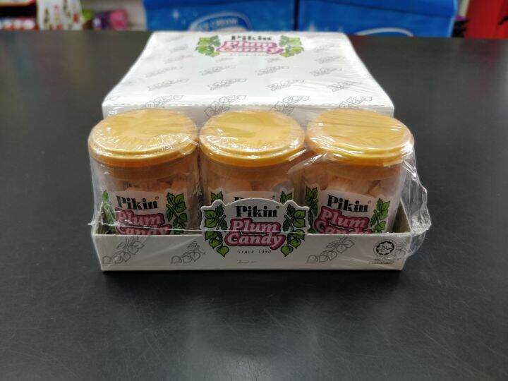 PIKIN PLUM TABLET CANDY (CLASSIC) 40gm X 12 BOTTLE | Lazada