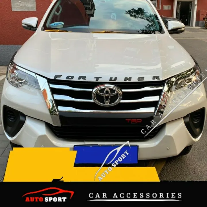 [Pre-Order] Toyota Fortuner Front Bonnet Emblem LoGo Protection Garnish ...