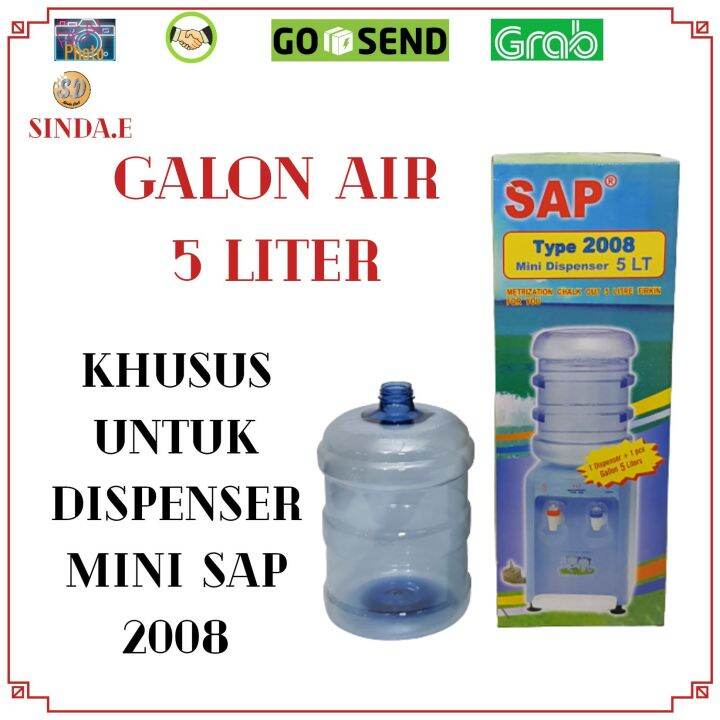 Galon Mini Dispenser 5 liter SAP,Galon Air Mini 5 liter | Lazada Indonesia