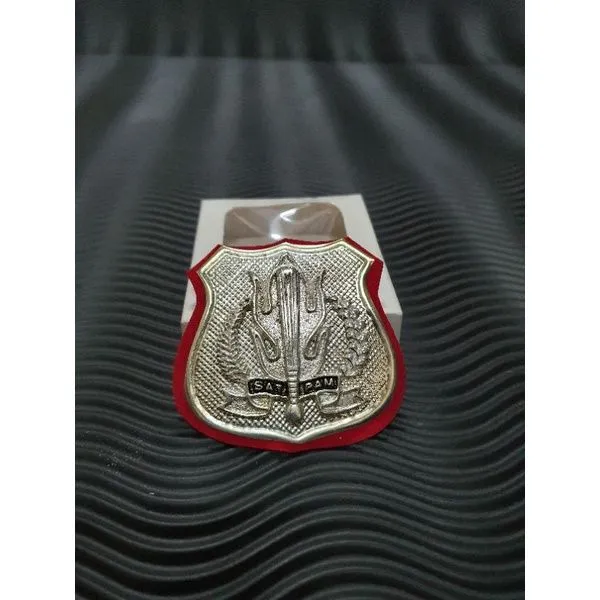 Kewenangan satpam logam model bintik | kewenangan security model murah ...