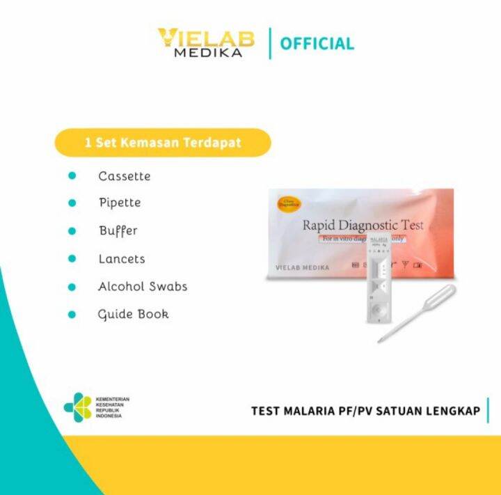 Alat Tes Malaria PF/PV Satuan Lengkap (Akurat) | Lazada Indonesia