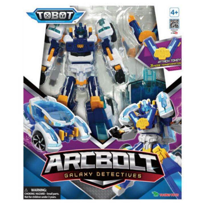 Tobot galaxy detectives arcbolt Transformer robot original youngtoys ...