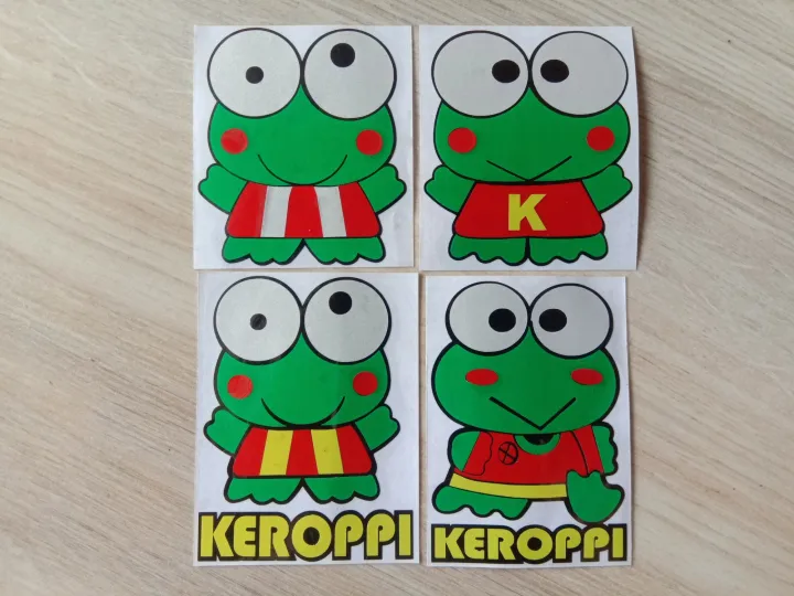 Sticker keroppi cutting stiker hobi keroppi acesoris variasi motor ...