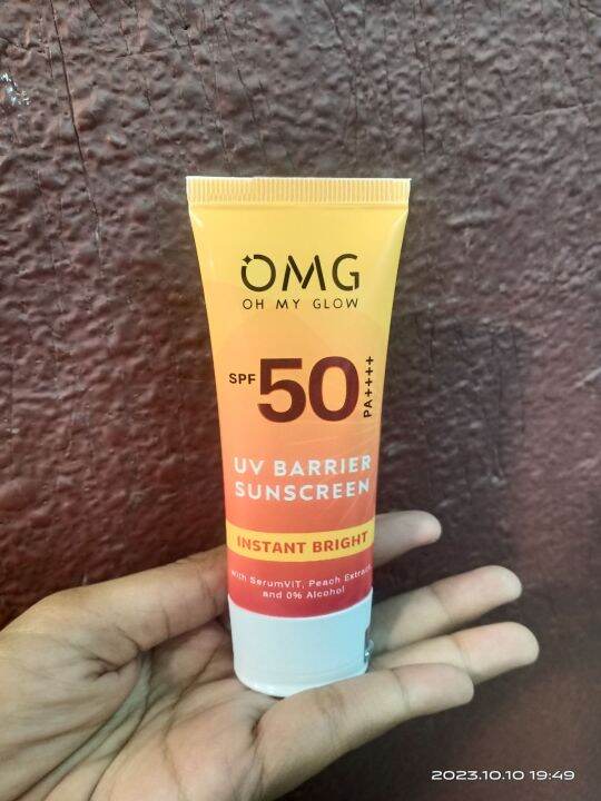 OMG Sunscreen SPF 50 PA++ 24ml | Lazada Indonesia