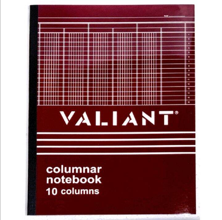 Columnar Notebook 10 Columns Accounting Bookkeeping Records Report