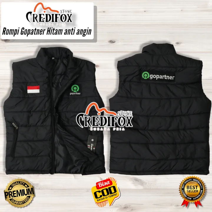Rompi motor/rompi Gopat Hitam/Rompi kerja/Rompi anti angin terbaru 2022 ...