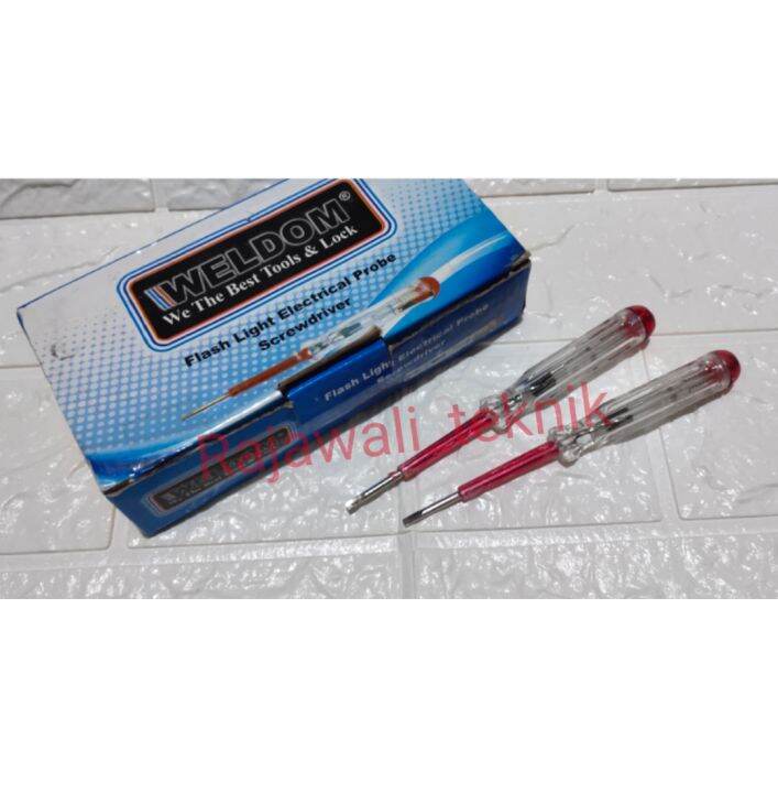 Obeng Min Testpen AC - weldom / obeng test pen / tes pen / taspen ...