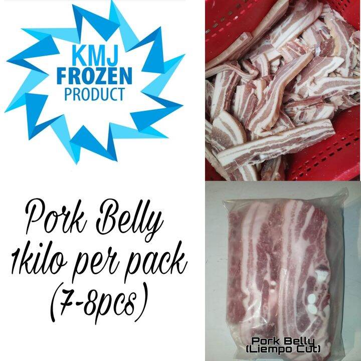 Frozen Pork Belly (Liempo) 1kilo | Lazada PH