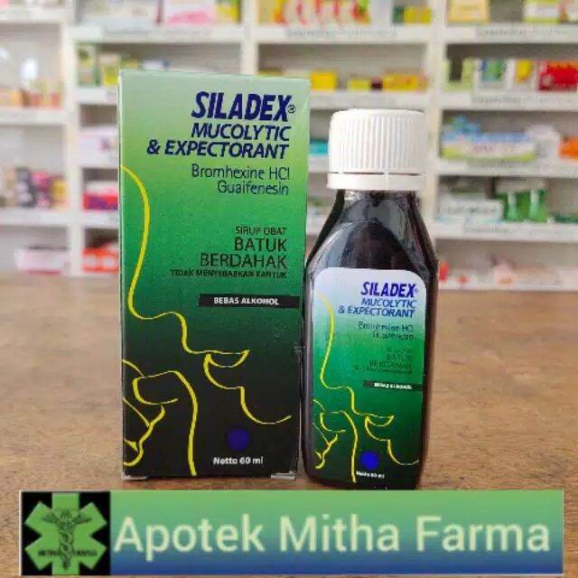 SILADEX ME MUCOLYTIC & EXPECTORANT SIRUP 60 ML | Lazada Indonesia