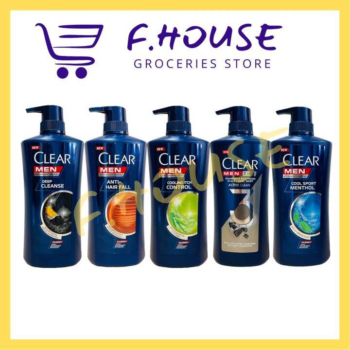 Clear Men Hair Shampoo (618ml / 650ml) | Lazada