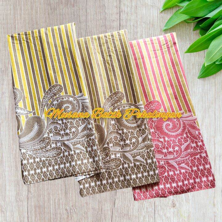 atk kain batik lurik bahan seragam batik lurik moca olive dusty pink ...