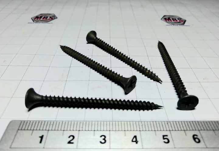 10 Pcs Sekrup gypsum 6 x 2 inchi / skrup gypsum / Drywall screw 2 inchi ...