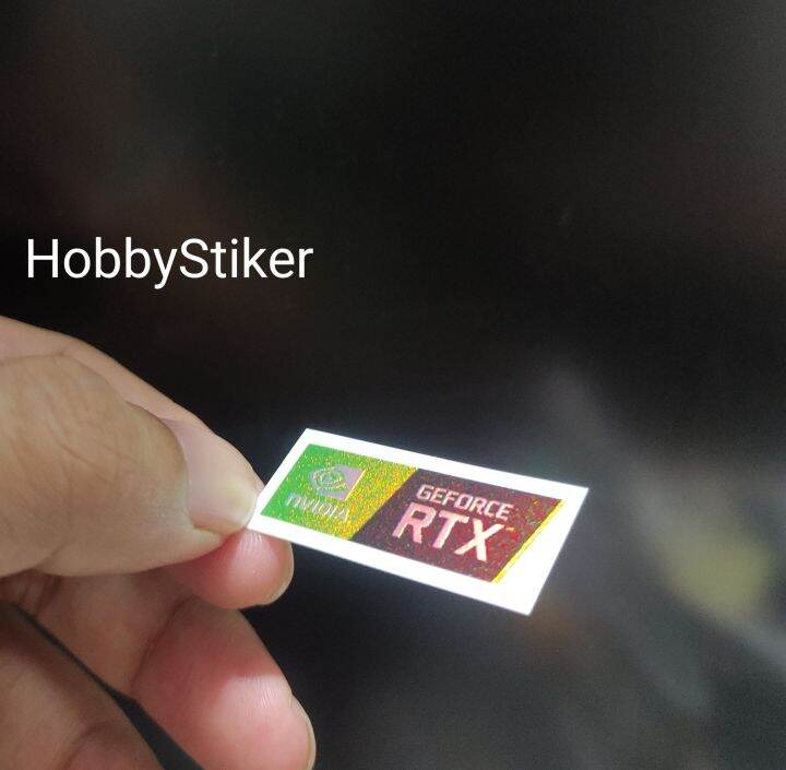Stiker nvidia rtx untuk laptop notebook pc | Lazada Indonesia