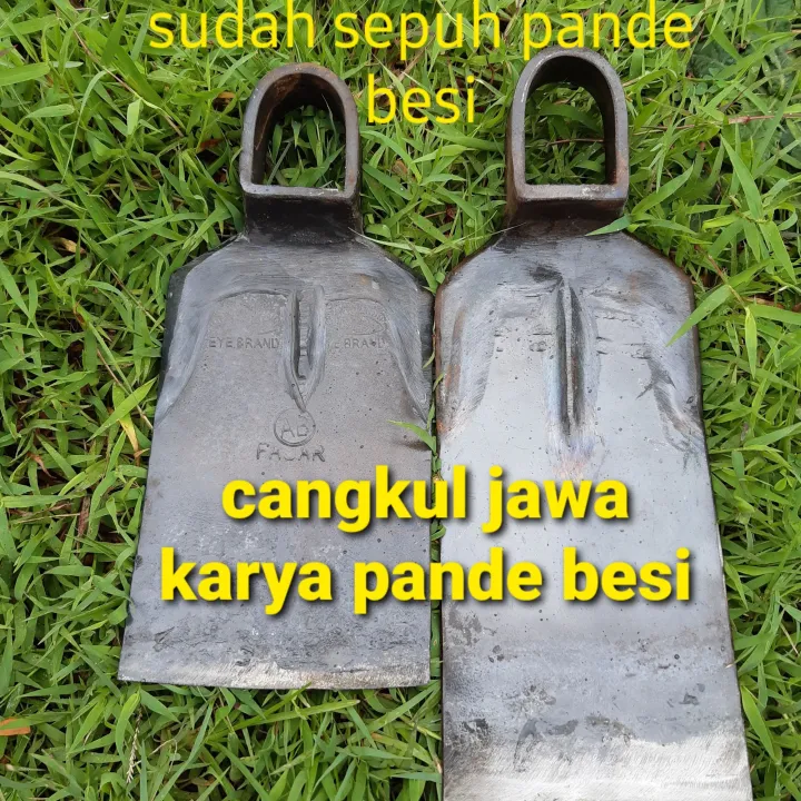 cangkul baja lokal pande besi-pacul sawah dan perkebunan | Lazada Indonesia