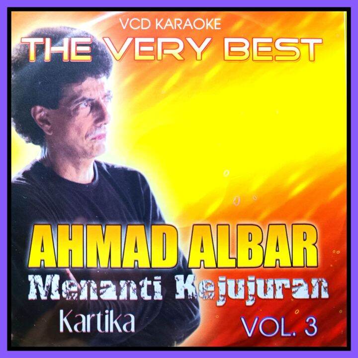 KASET VCD MUSIK BISA KARAOKE LAGU POP KENANGAN ALBUM AHMAD ALBAR GONG ...