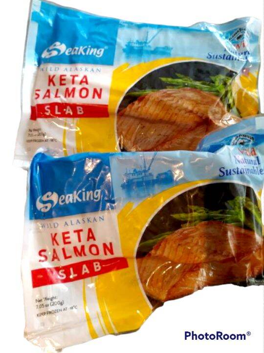 SeaKing keta salmon slab 200g | Lazada PH
