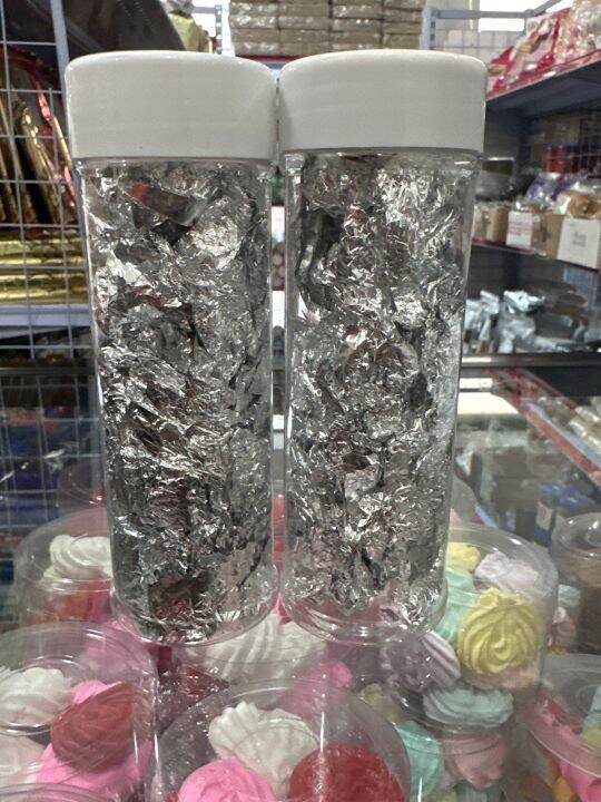 Edible Silver Leaf (5g) | Lazada PH