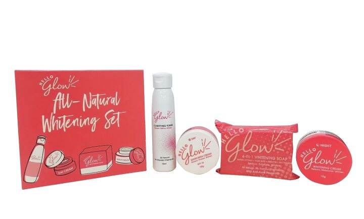 Hello Glow Whitening Set | Lazada PH