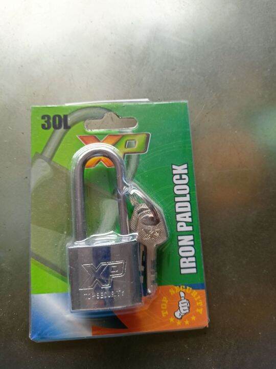 xp tool gembok putih silver 30 mm panjang | Lazada Indonesia